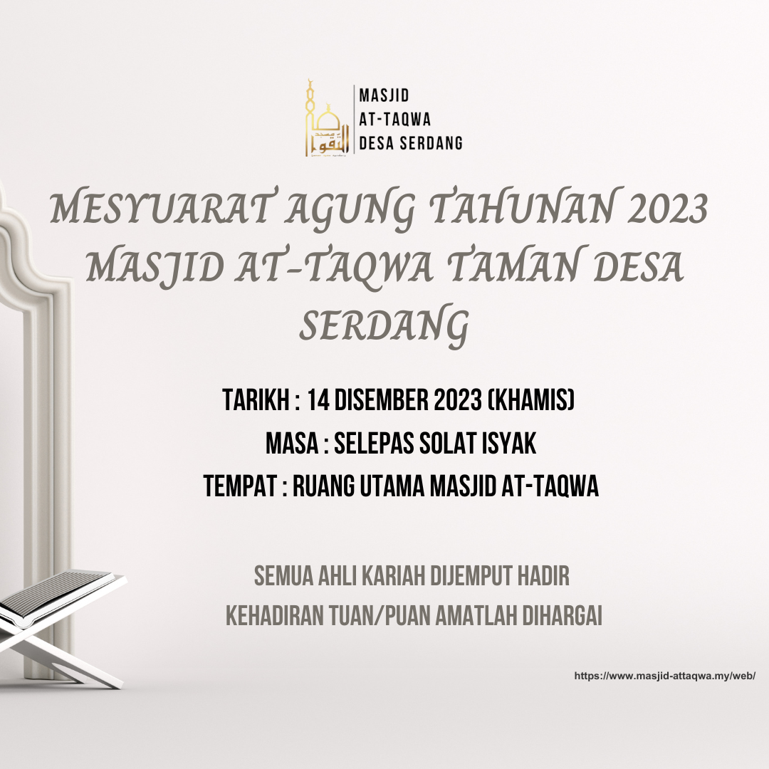 AT-TAQWA | DESA SERDANG